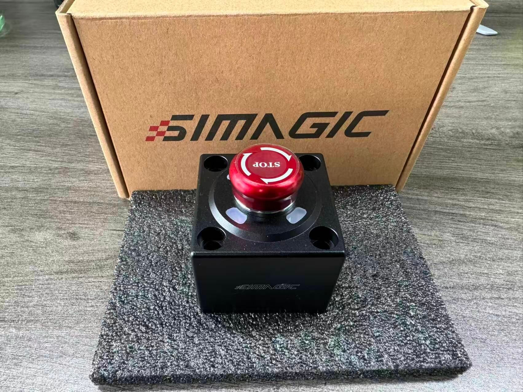SIMAGIC P-STP аварийный выключатель crystal head racing simulator с прямым приводом быстро отключает питание