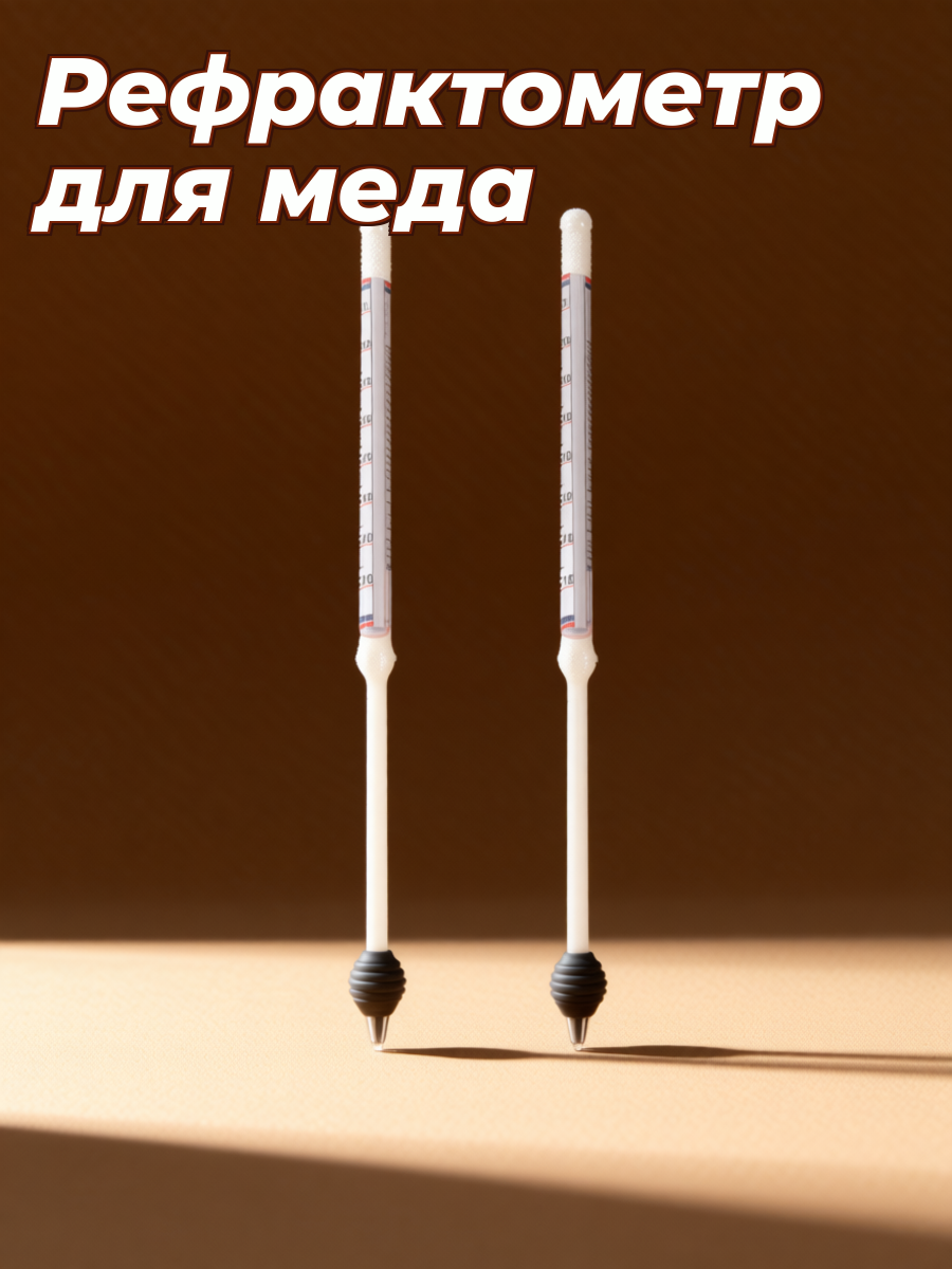 2 Гигрометра Для Вина Сиропа Со Шкалой Измерения 25.00X1.00X1.00Cm