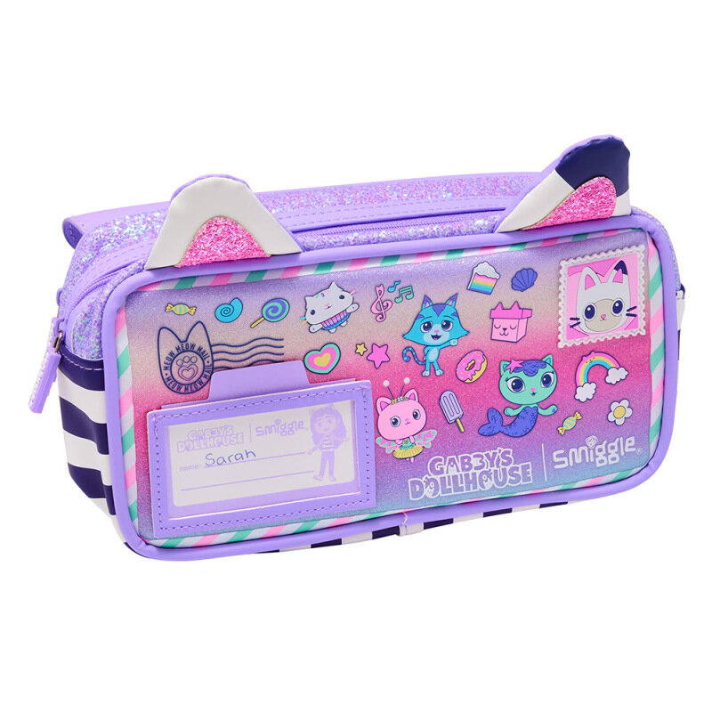Пенал Smiggle, фантазийный фиолетовый