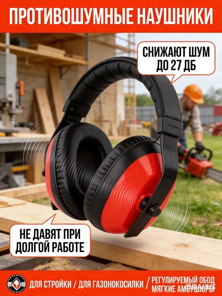 Наушники противошумные
