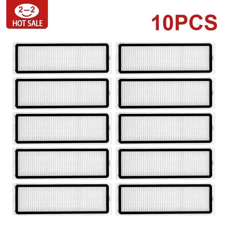 10шт Фильтров для робота-пылесоса Xiaomi X20+/X20 Plus, Цвет: 10pcs