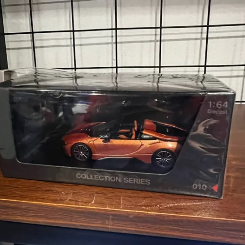 Модель автомобиля Welly i8 1:64, цвет: A black box