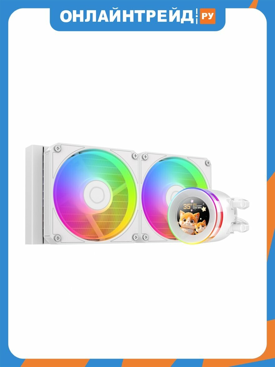СВО для процессора Id-cooling SL240 V2 WHITE