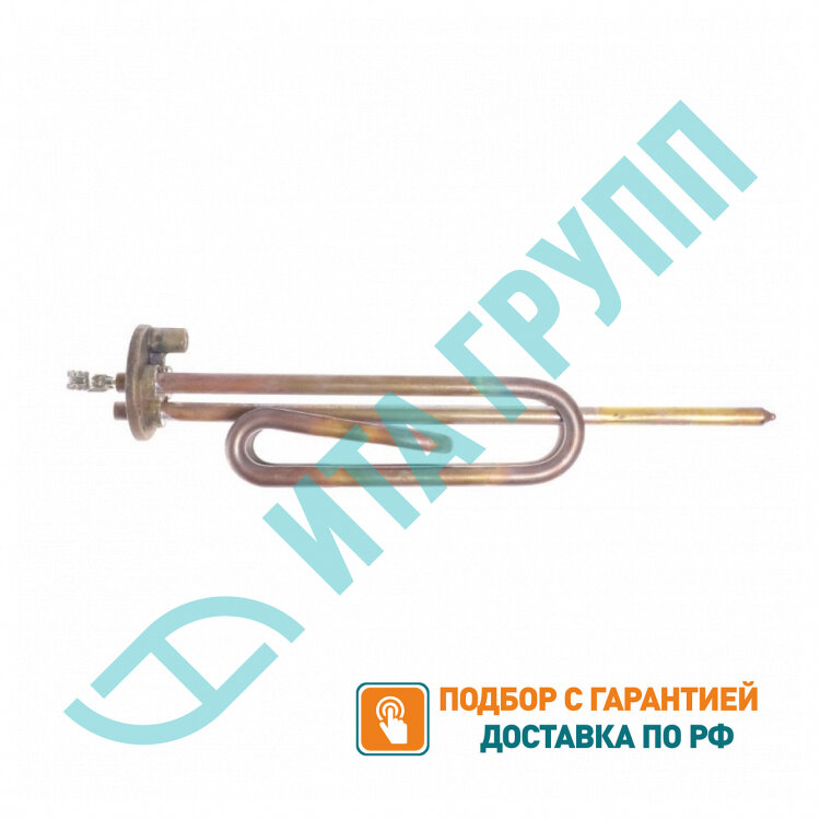 ТЭН 1,8кВт (1800Вт) RCA для водонагревателя Ariston ABS, SGHP под анод М6, 3401878