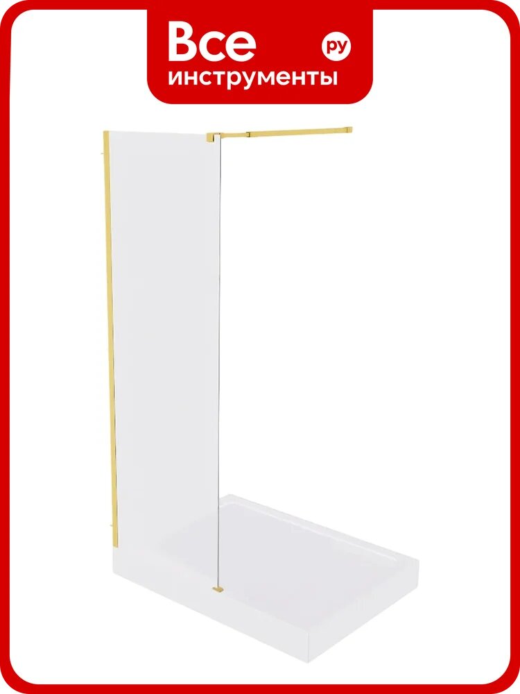 Душевое ограждение GooD DooR WALK IN SP-120-C-BG ВИ00046