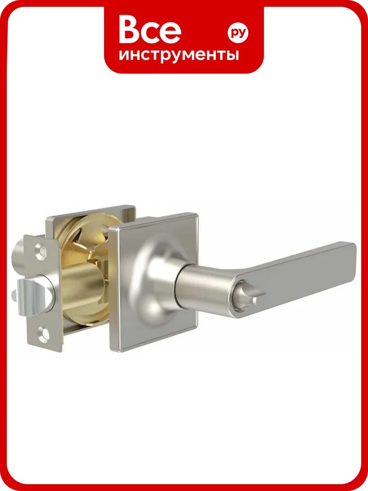 Ручка защелка Punto DK710/BL SN-BK фиксатор, никель 58423