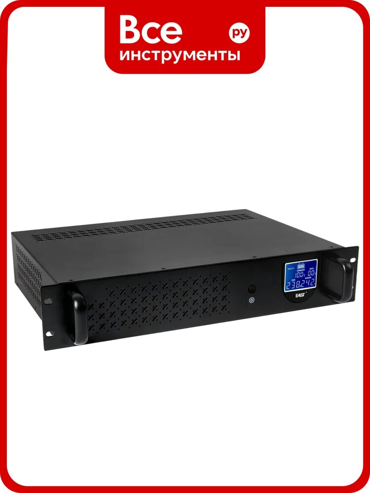 Линейно-интерактивный ИБП East монтаж в стойку 800ВА EA280 RM LCD