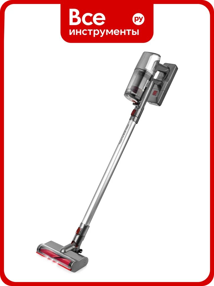 Ручной пылесос BRAYER 2 в 1, 350 Вт, BLDC мотор, 0.5л, бат.29,6В, турбощетка с LED, дисплей BR4265