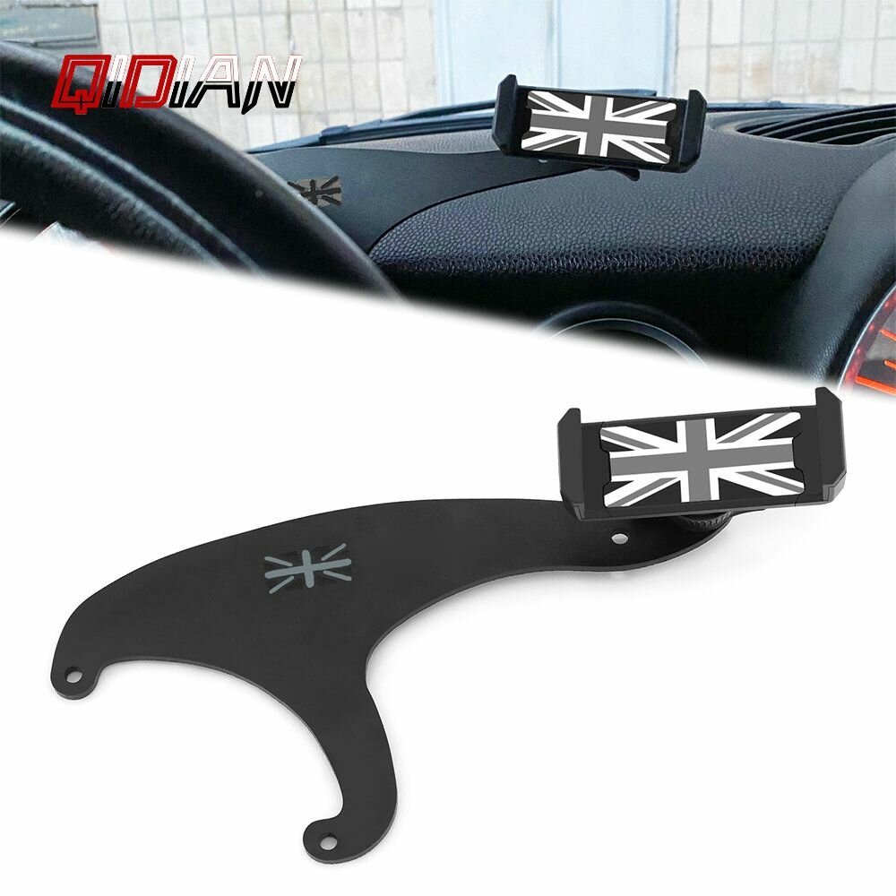 Держатель телефона для Mini Cooper F54 F55 F56 F57 F58 2014-2020 с GPS-кронштейном и сменным зажимом в салон авто