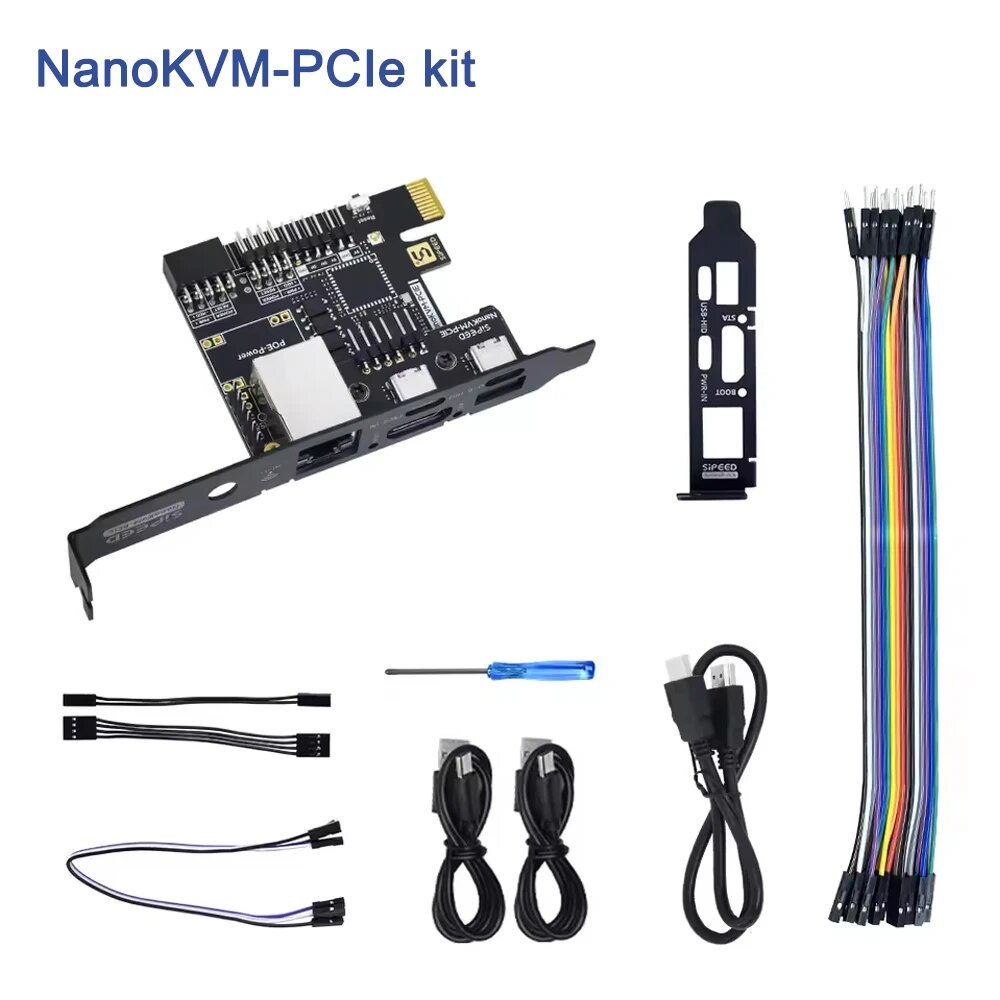Sipeed NanoKVM PCIe мини-сервер для удаленного управления