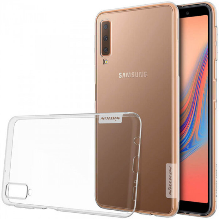 Nillkin Nature Прозрачный силиконовый чехол для Samsung Galaxy A7 (2018)