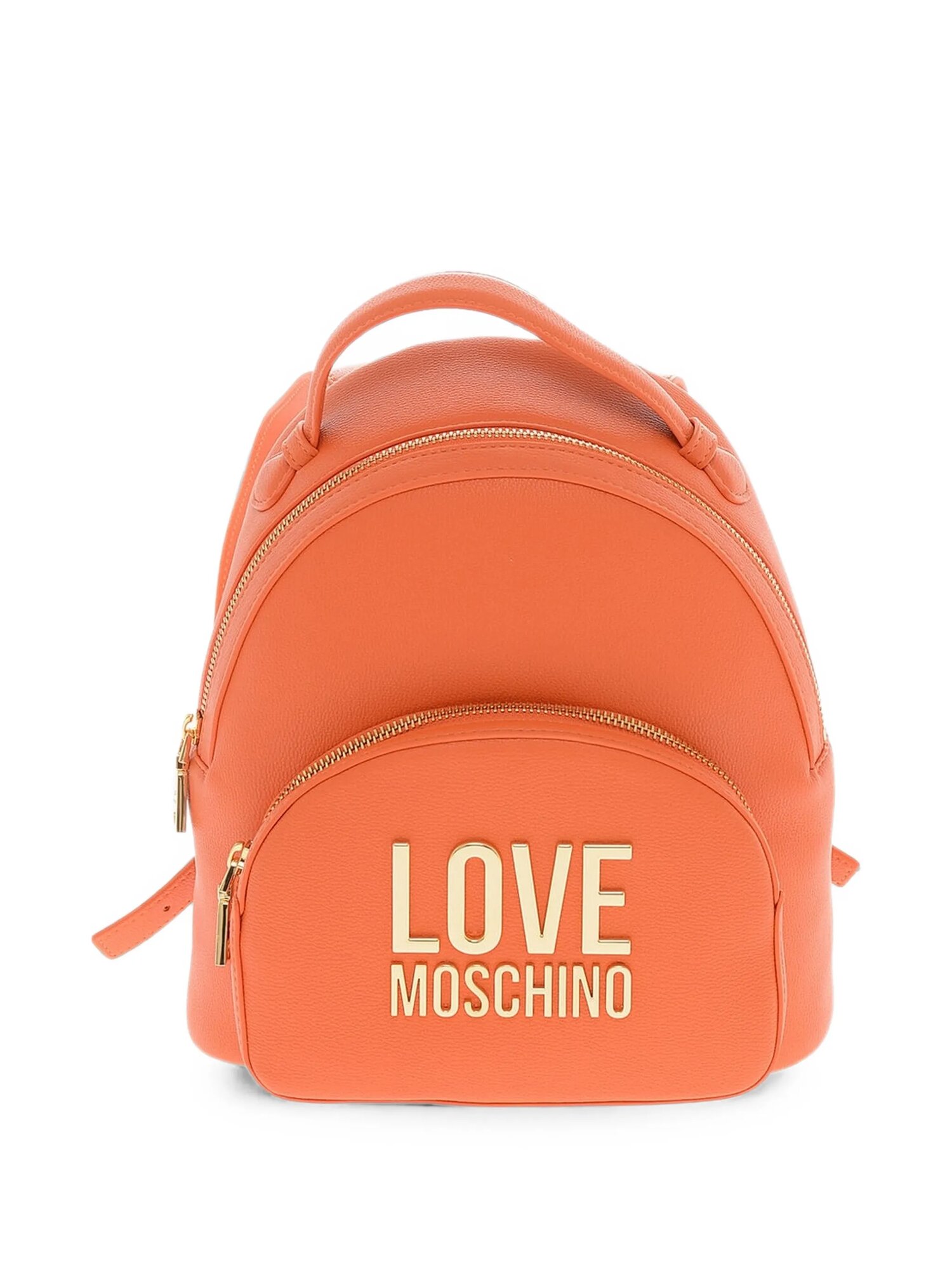 Сумка MOSCHINO, черный/серый/оранжевый — фото 1