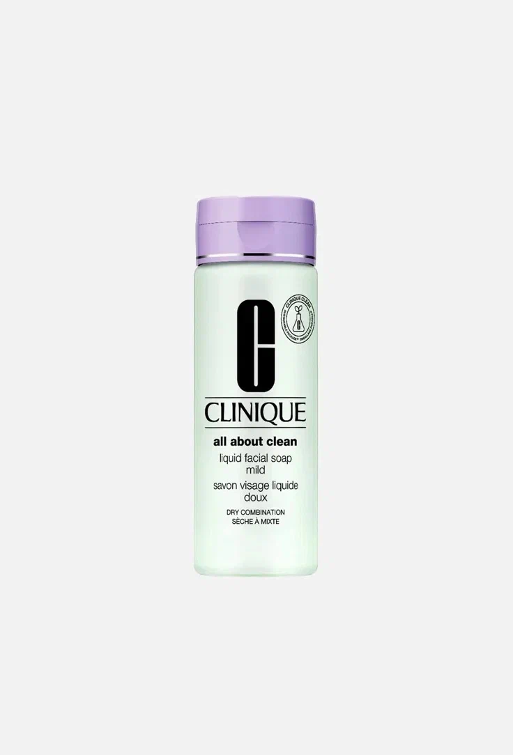 Мягкое жидкое мыло для лица Clinique Liquid Facial Soap Mild 200ml Умывалка Клиник