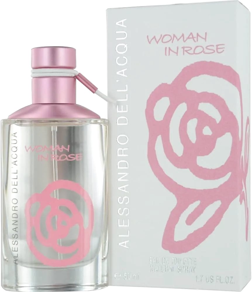 Alessandro Dell`Acqua Woman In Rose eau de toilette 50 мл - парфюм для женщин Вумен Ин Роуз