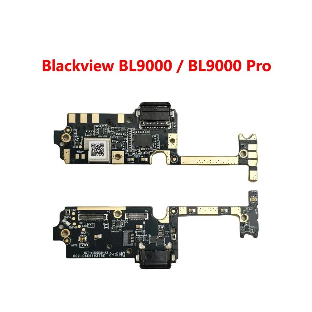 Шлейф для Blackview BL9000 / BL9000 Pro плата на системный разъем/микрофон - Премиум