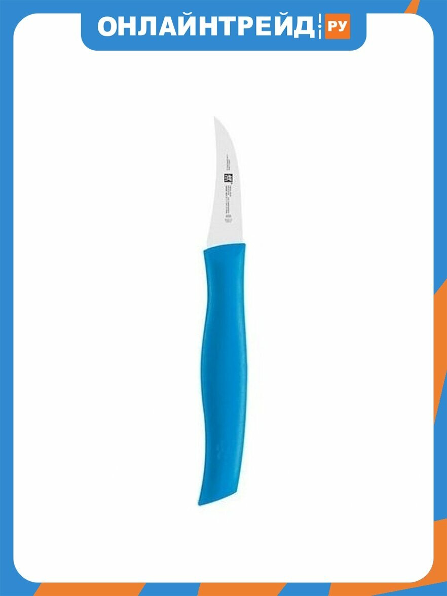 Нож Zwilling TWIN Grip для чистки овощей, голубой, 60 мм (38090-061)