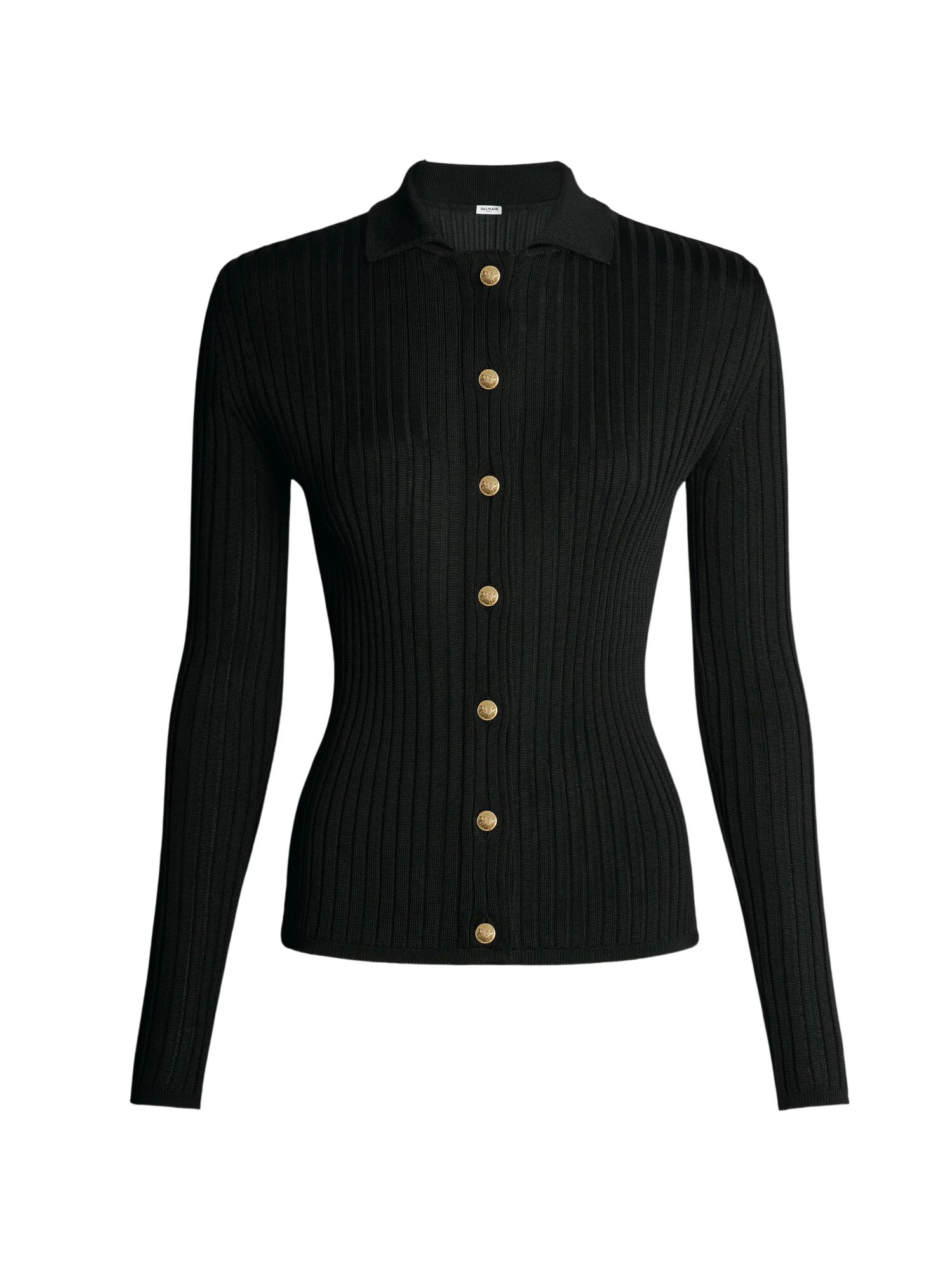 Кардиган Buttoned ribbed-knit cardigan