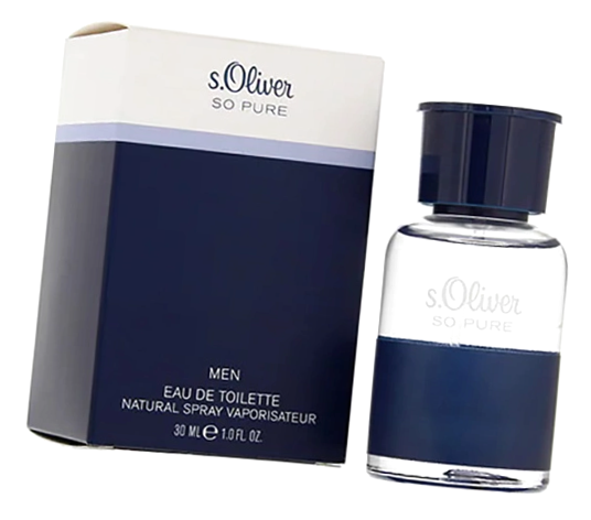 Мужской eau de toilette S Oliver So Pure Men 30 мл / Со Пур Мэн