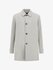 Пальто Herno Button-down 3-layers wool coat, размер 52, серый