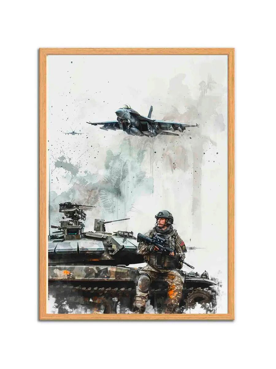 Птица-солдат Кондор 5, Плакат 30x42см