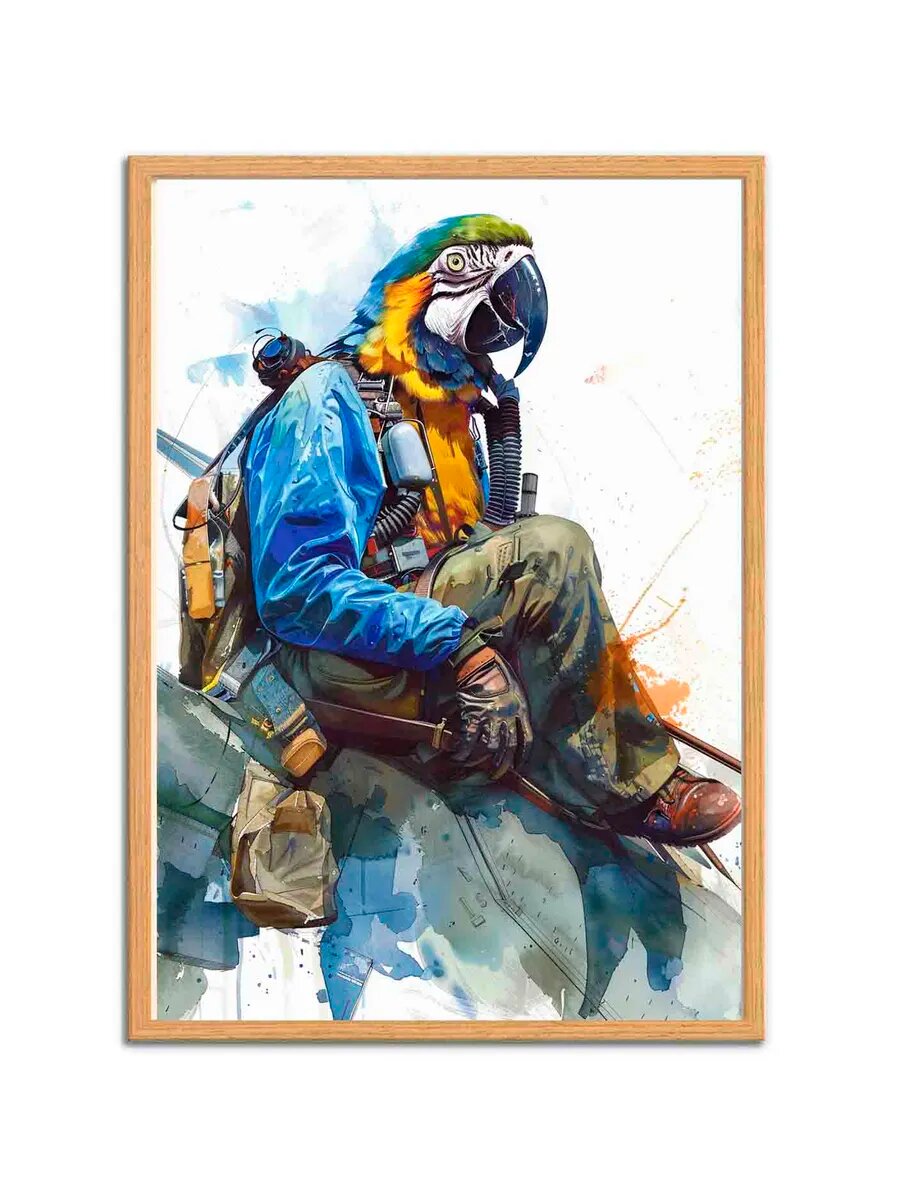 Пилот-птица Ара 2, Плакат 30x42см