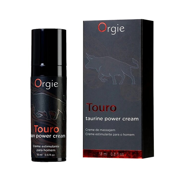 Возбуждающий крем для мужчин Orgie«Touro»с разогревающим действием,15 мл