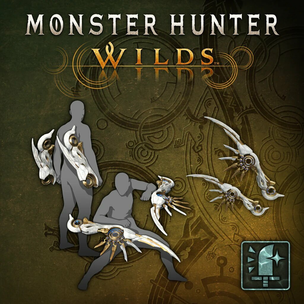 Дополнение Monster Hunter Wilds - Layered Dual Blades: Cosmoloid Wings, цифровое издание PlayStation 5, регион Индия / код пополнения баланса