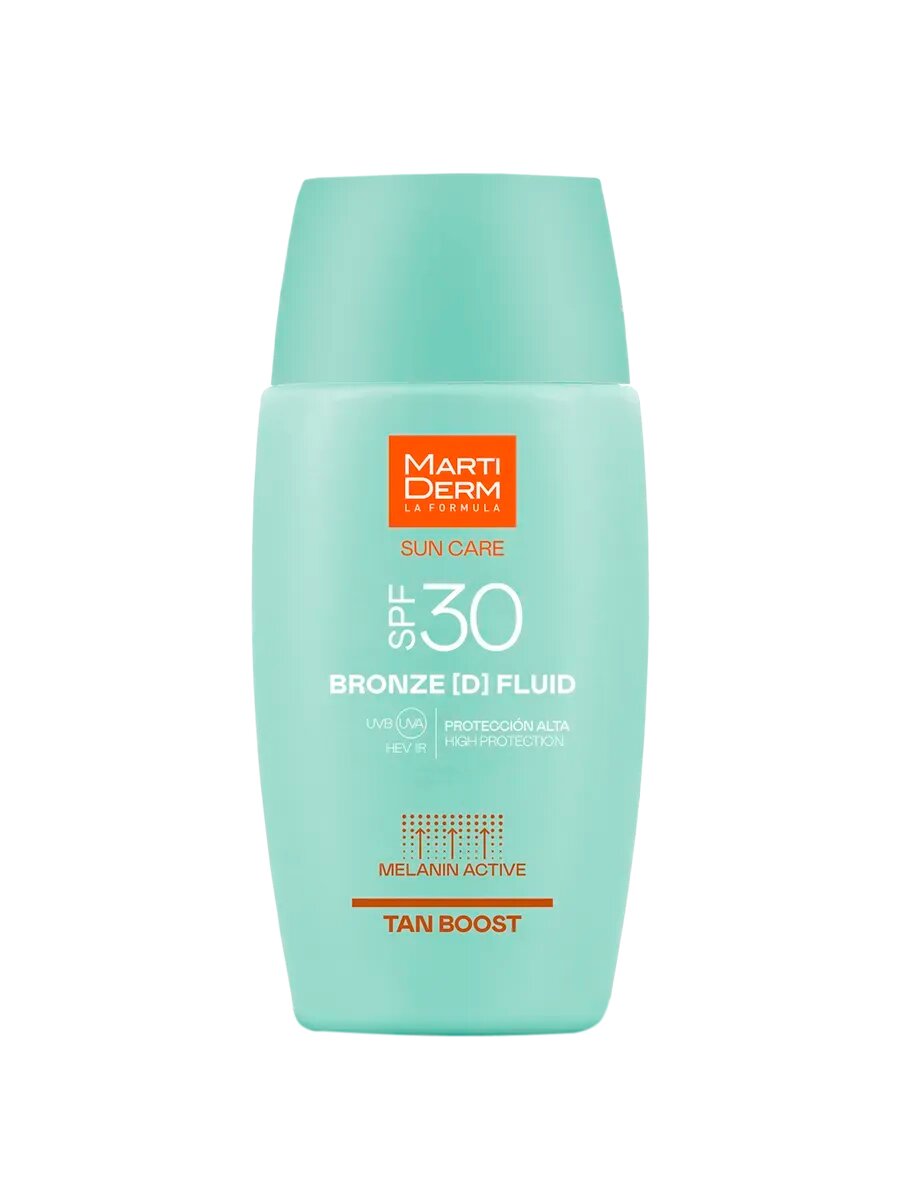 MartiDerm Sun Care Bronze [D] Солнцезащитный флюид для лица SPF30 50 мл 1 шт