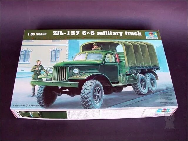 Trumpeter 1/35 01001 ЗИЛ-157 6 x 6 Военный TRuck