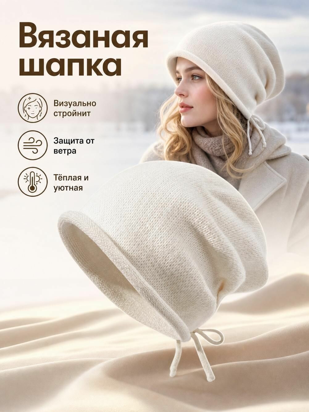 Шапка для женщин