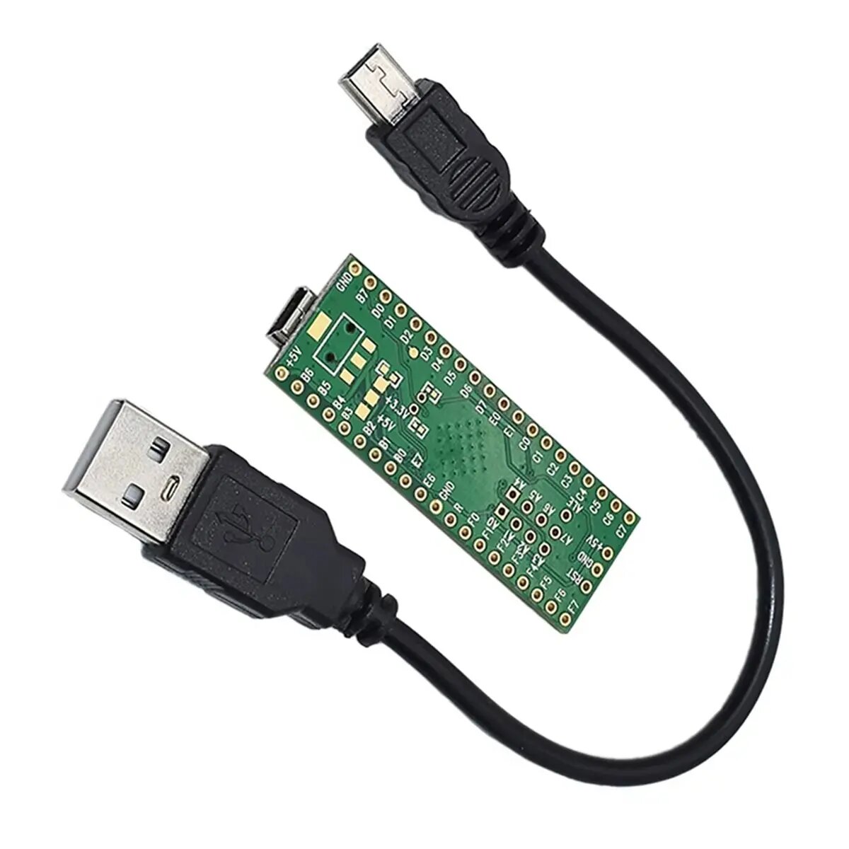 Teensy 2.0++ USB AVR плата разработки зелёная