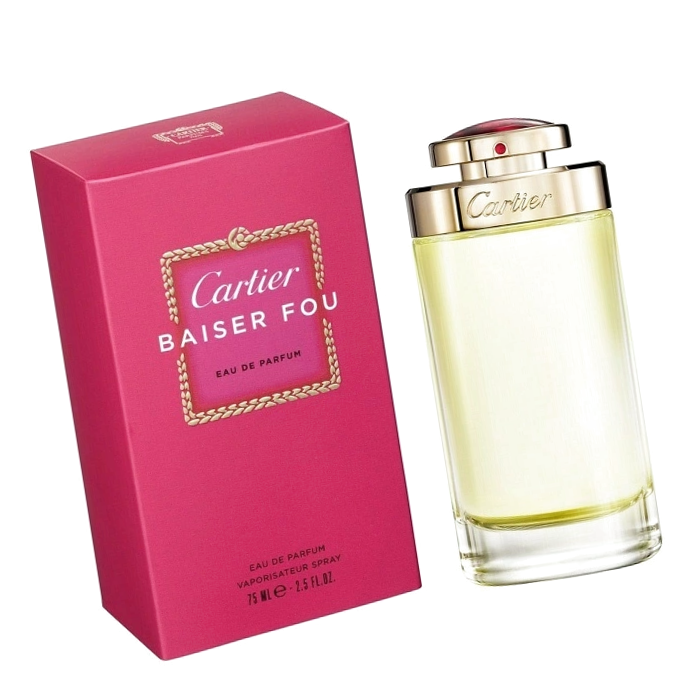Cartier Baiser Fou парфюмерная вода женская 75 мл - Картье Байсер Фо