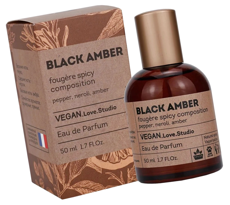 Женский аромат Дельта парфюм Веган Лав Студио Блэк Эмбер 50 мл - Delta Parfum Vegan Love Amber