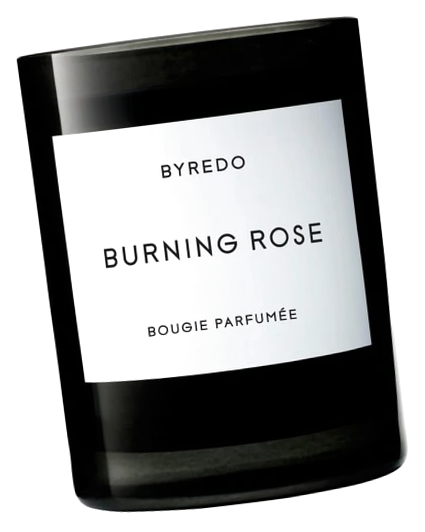 Byredo Burning Rose ароматическая свеча для женщин 240 гр - Бурнинг Роуз