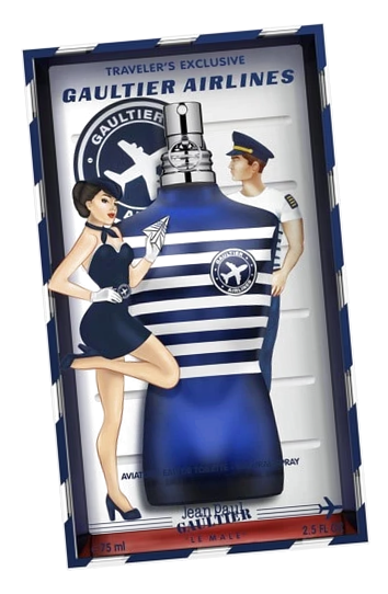 Мужской парфюм Jean Paul Gaultier Le Male Gaultier Airlines 2020 75 мл (70 сим) ✓