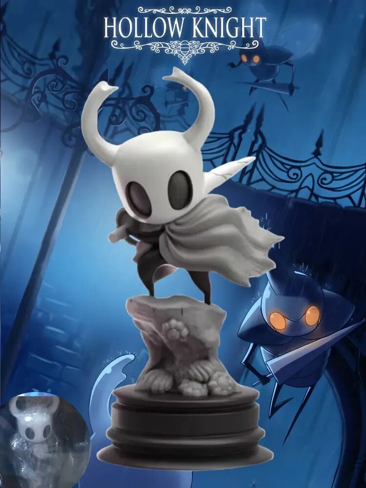 Игровой Полый Рыцарь / Маленький рыцарь Фигурка / Hollow Knight 12cm