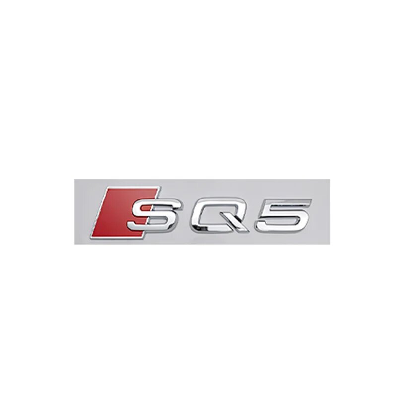 Наклейка Audi SQ5, красный цвет