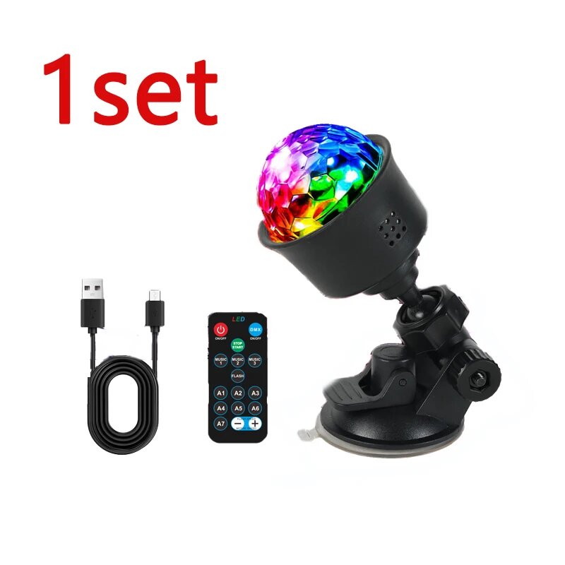 RGB диско-шар Szaoju для вечеринок 1 set