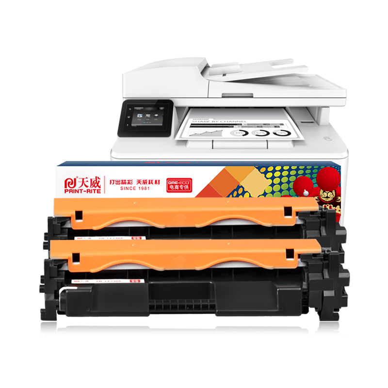 PRINT-RITE HP CF230A совместимый картридж с тонером для принтеров M203DW M203D M203DN M227FDN M227SDN, 3000 страниц,
