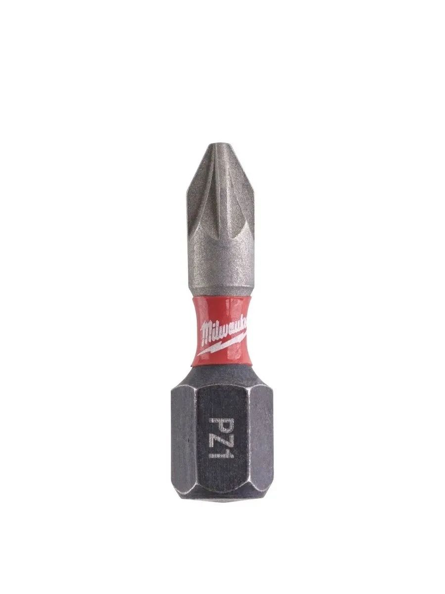Биты Milwaukee Shockwave IMPACT DUTY для шуруповерта PZ1 X 25 мм (2 шт)