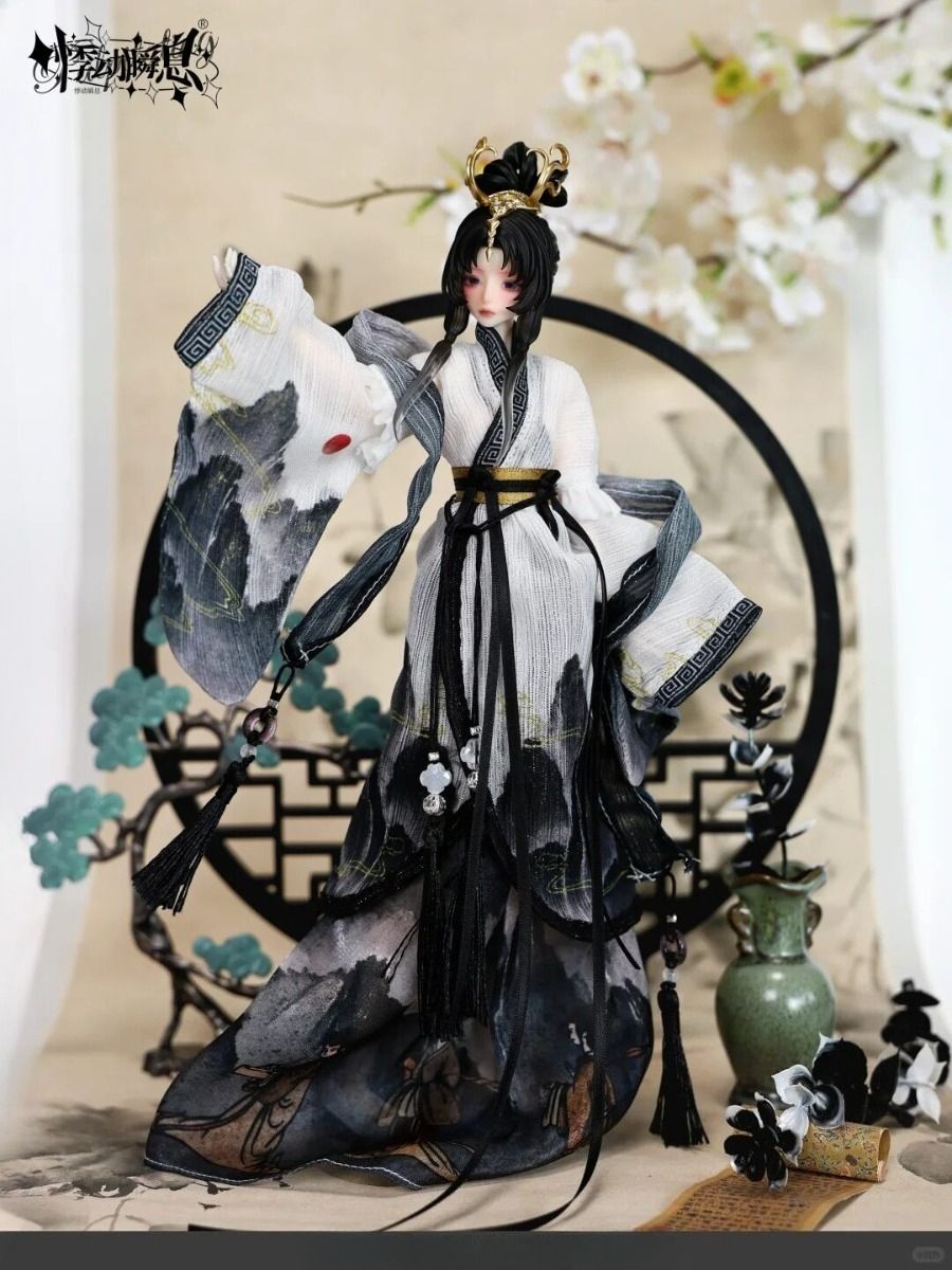 Кукла Шарнирная BJD: Серия Ветер И Луна, Подвижная Коллекционная Кукла В Стиле Древнего Китая