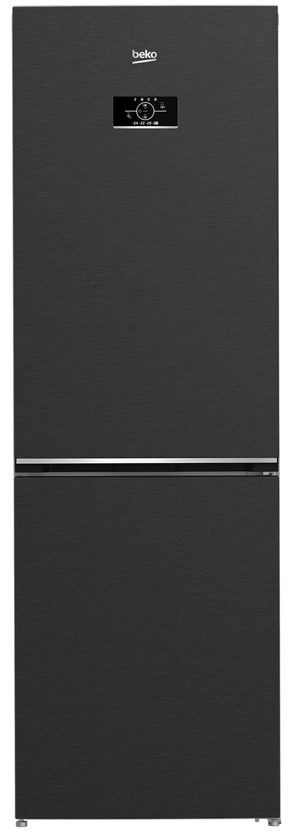 Холодильник BEKO B3RCNK365HXBR, стальной антрацит No Frost, 185х60см дисплей