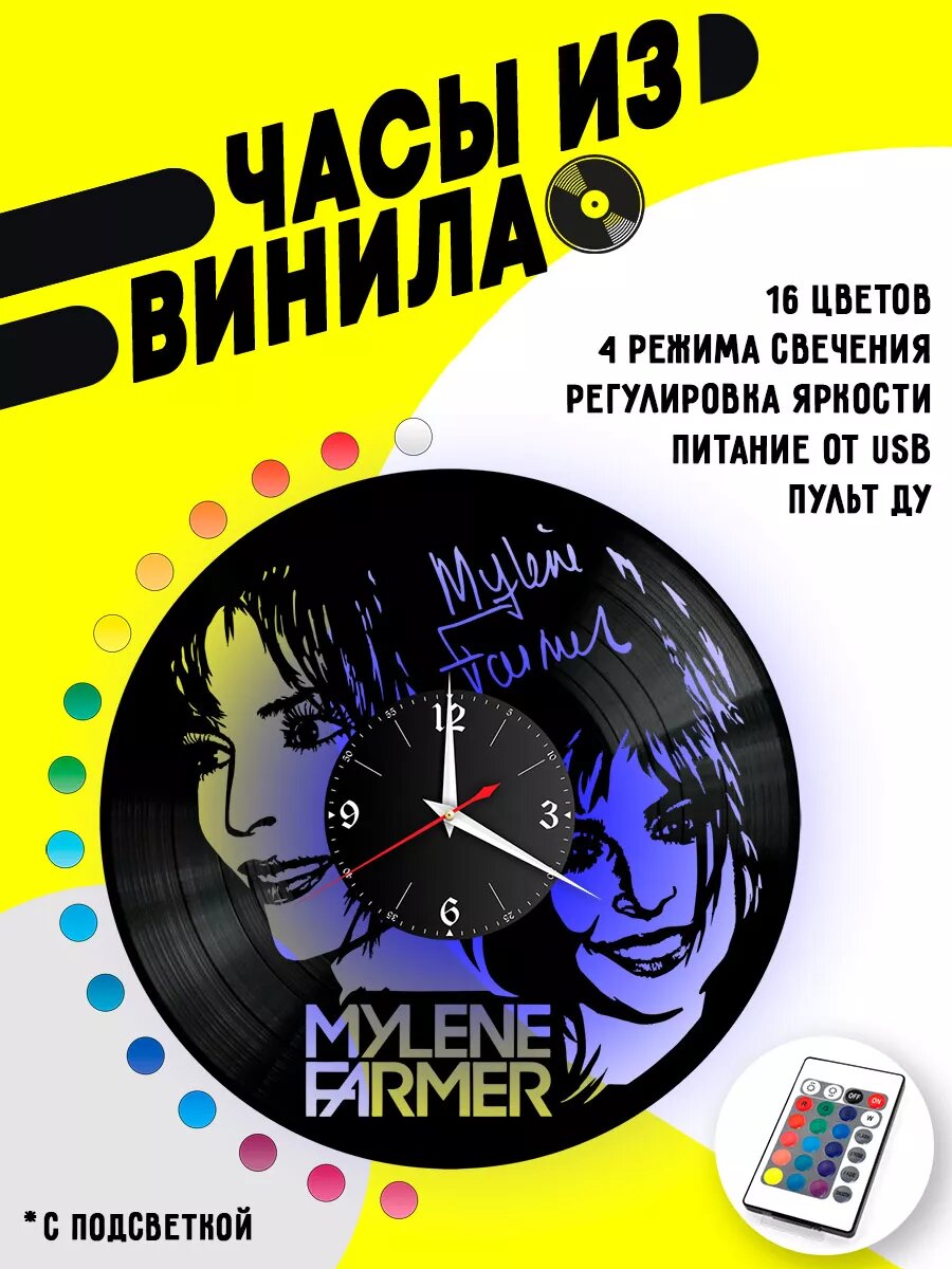 Часы из винила / Милен Фармер