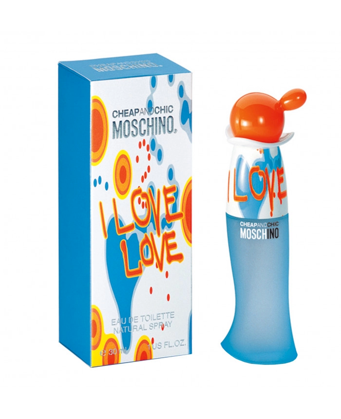 Москино Ай Лав Лав туалетная вода 30 мл женская - Moschino Cheap and Chic I Love Love