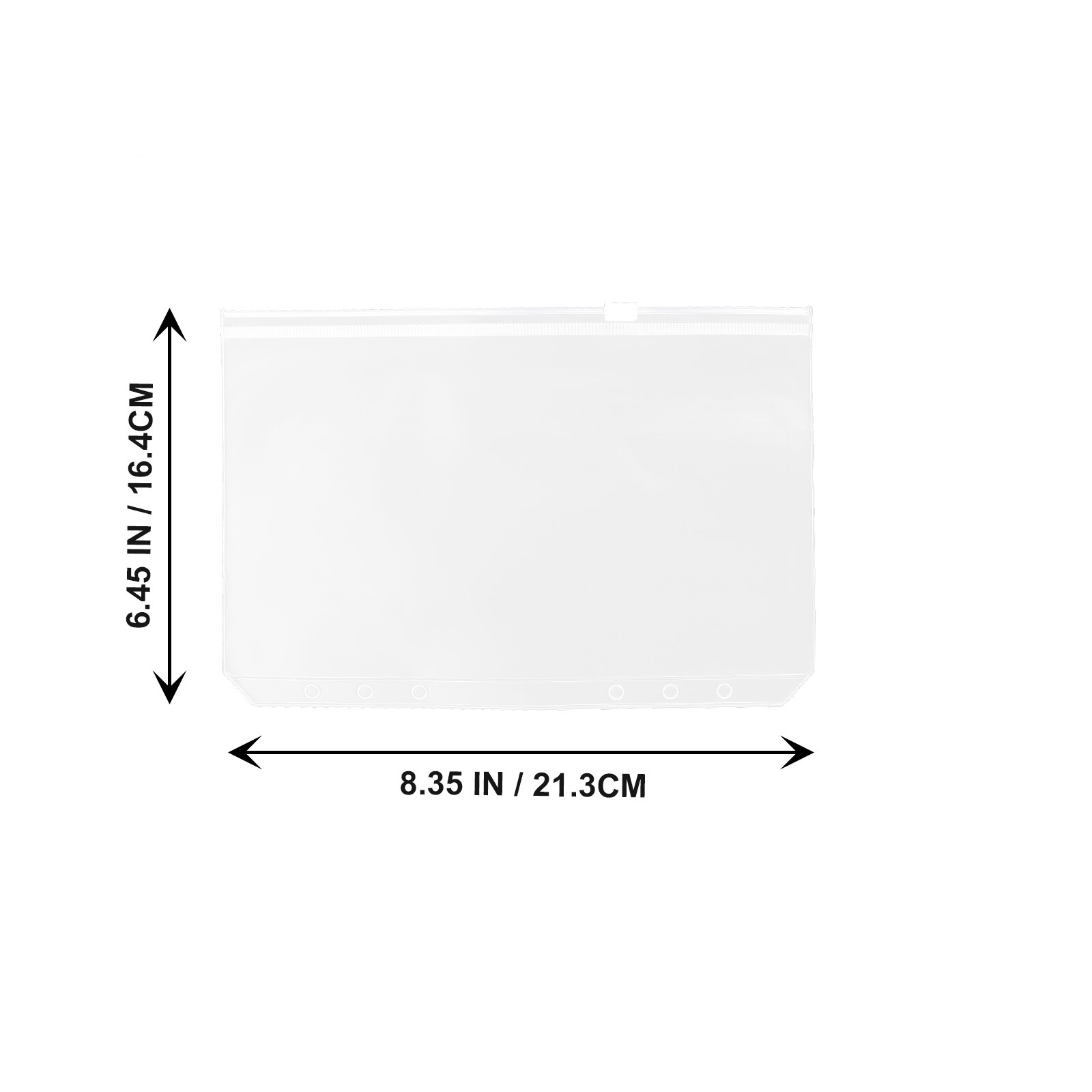 Прозрачные Конверты Для Документов 10 Штук Размер 21.3X16.4X0.1Cm Идеальны Для Хранения Бумаг В Офисе И Учебе