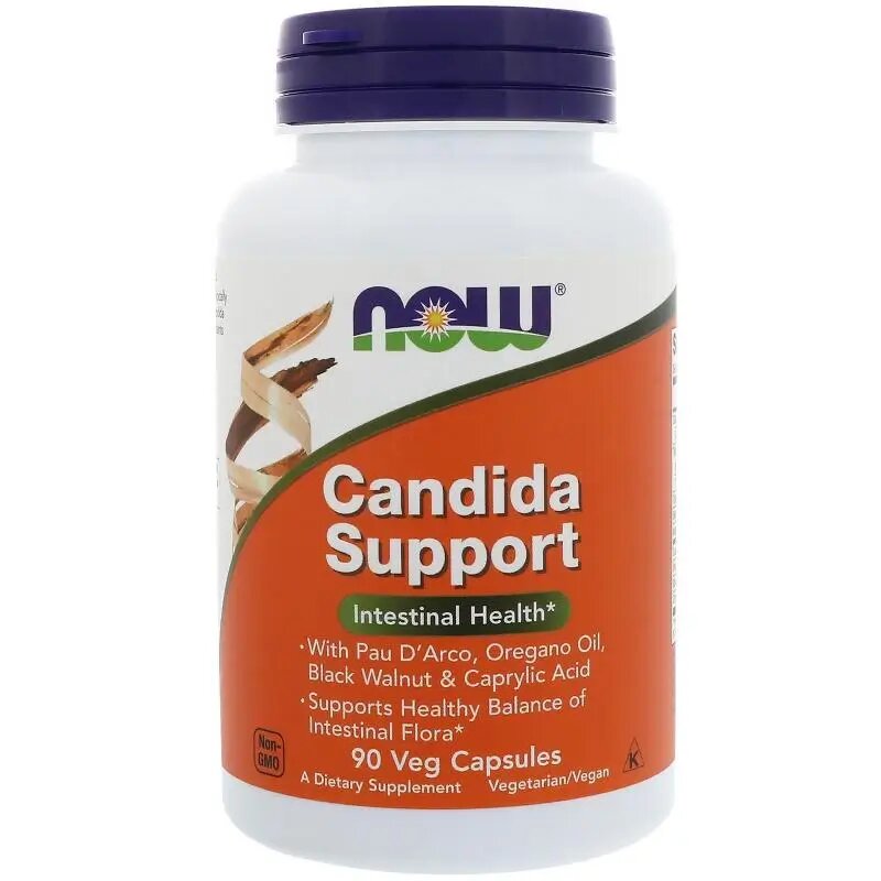 Кандида Саппорт NOW Candida Support - 90vcaps