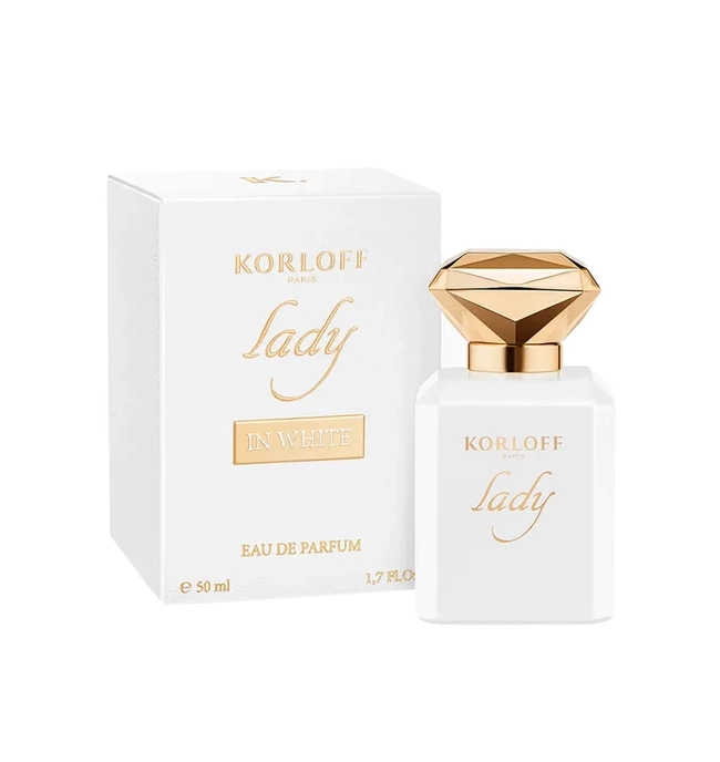 Женский аромат Lady Korloff In White 50 мл / Карлофф Париж Леди Ин Вайт