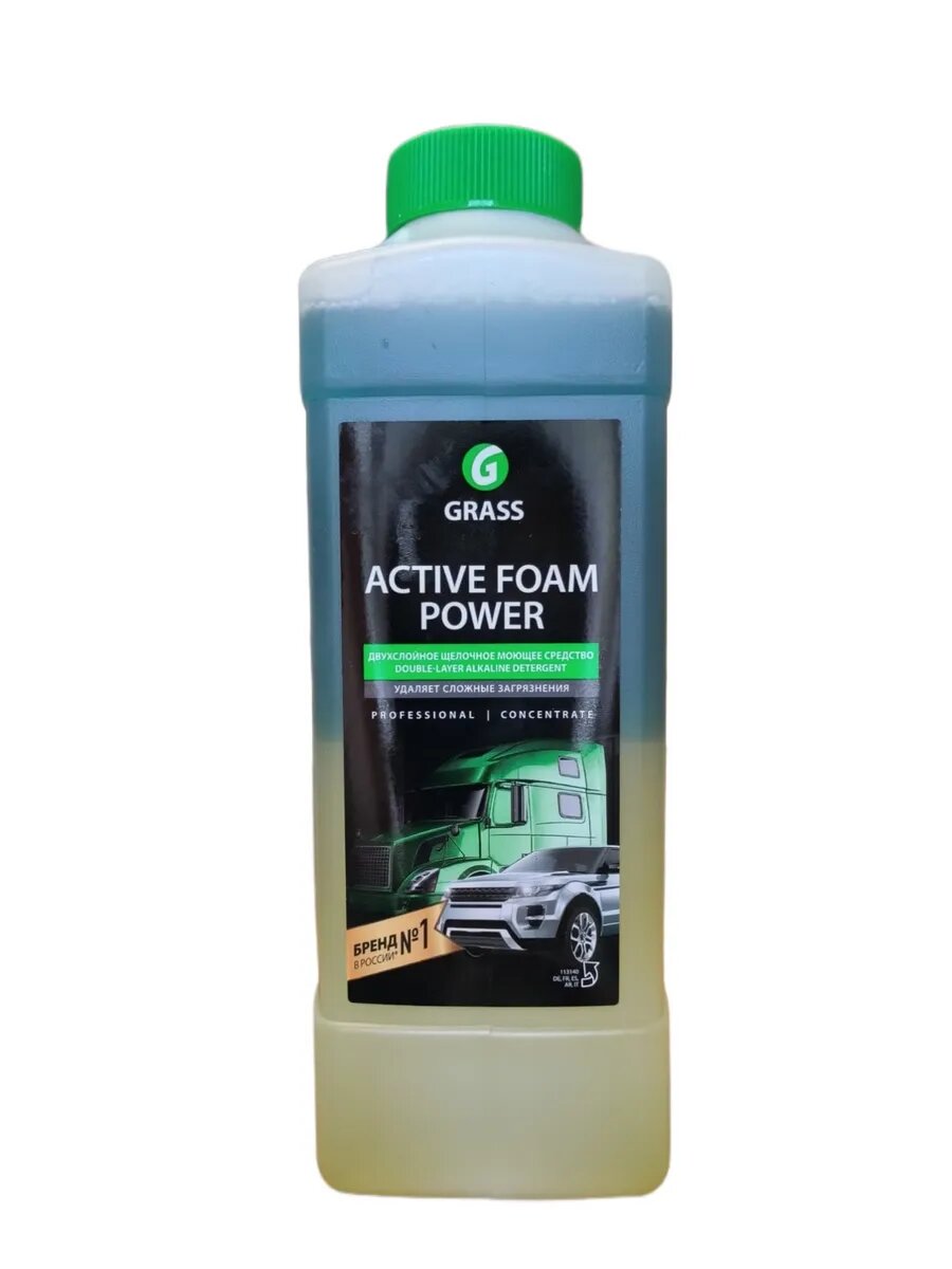Автошампунь для бесконтактной мойки Active Foam Power 1 л концентрат активная пена