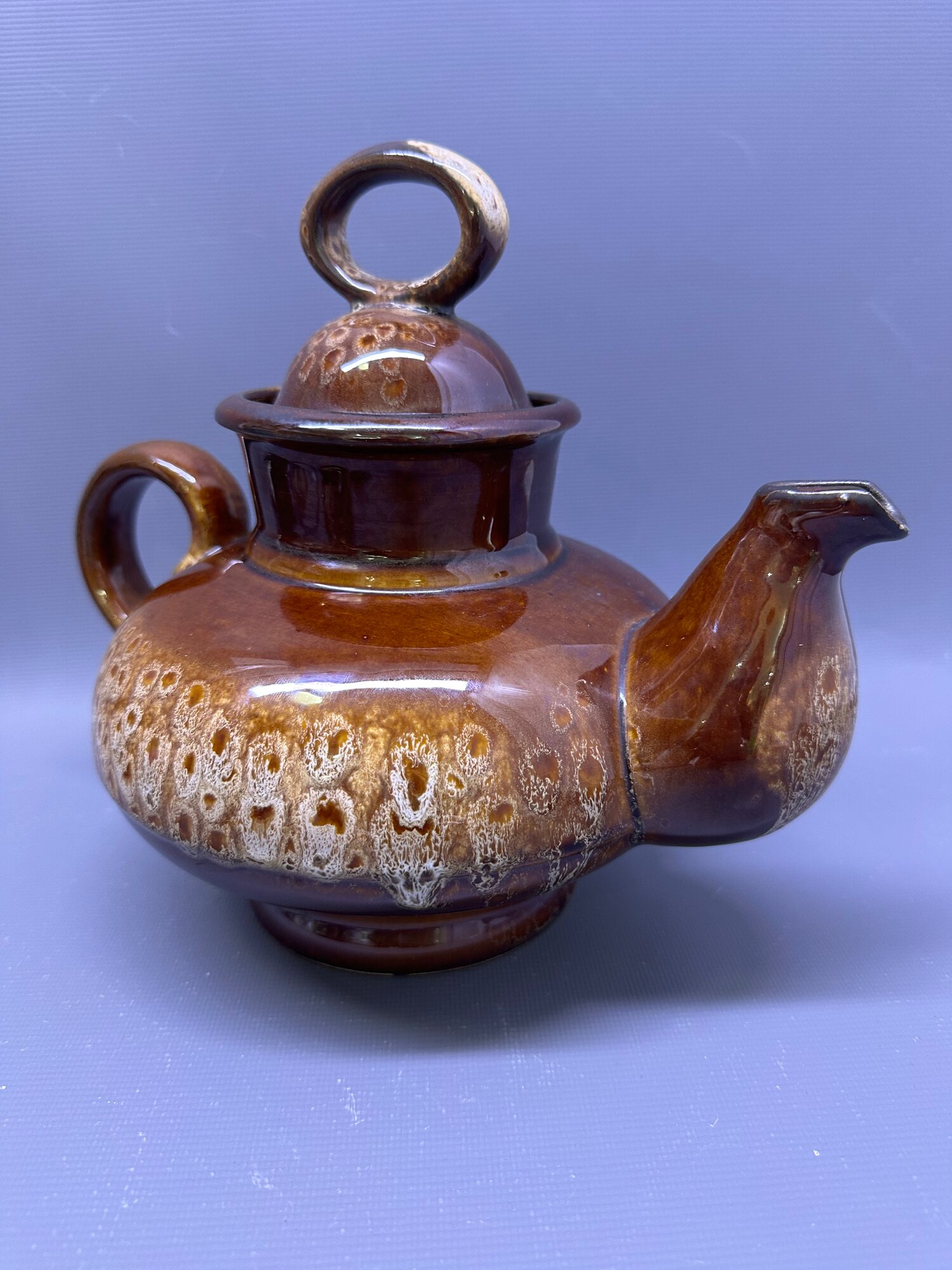 Чайник майолика обливная керамика