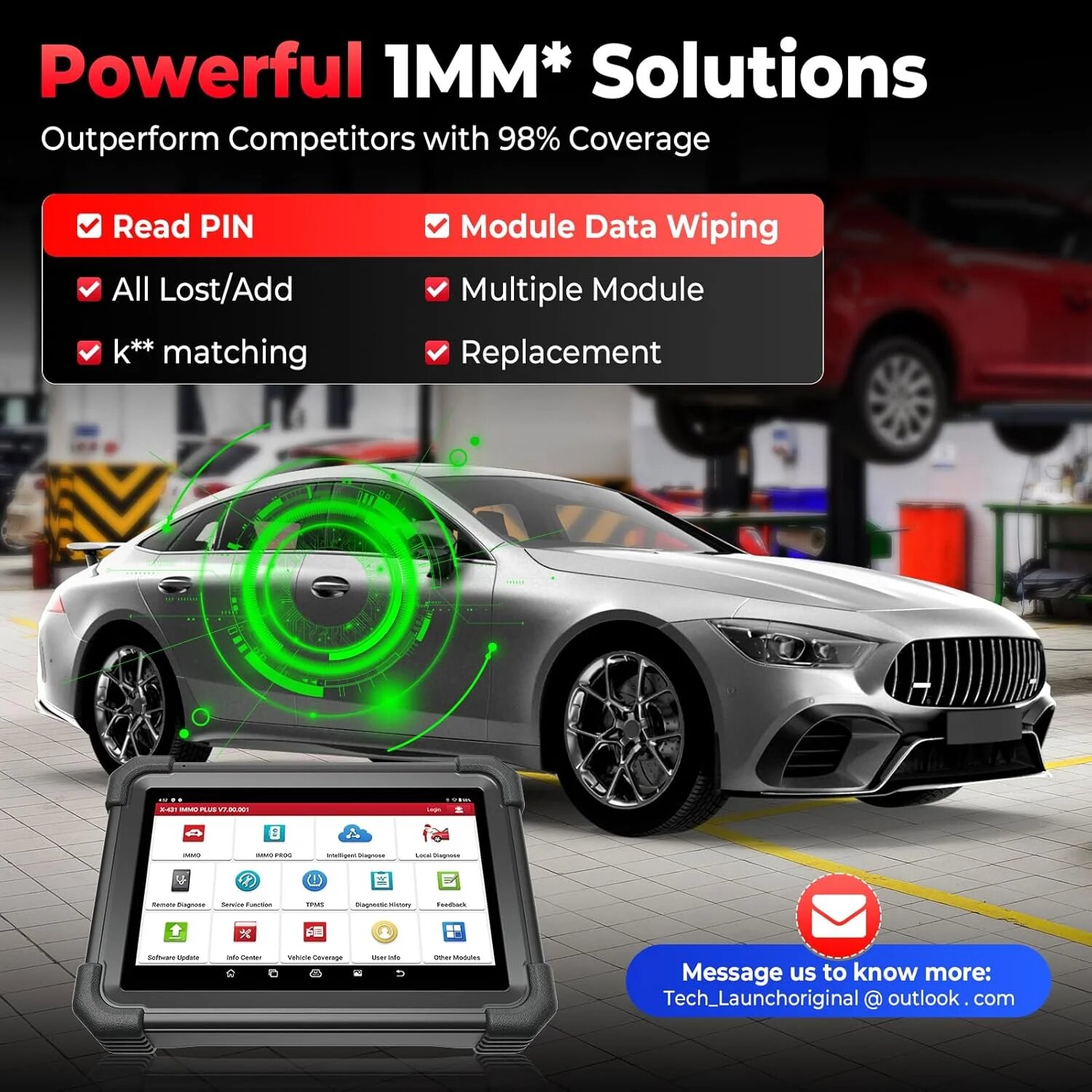 LAUNCH X431 IMMO PLUS 2025 Global Version с X-PROG 3 — фото 1
